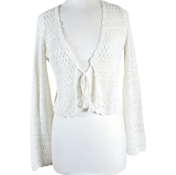 l*space | Swim | Nwt Lspace Golden Hour Crochet Cover Up Top Swim Beach ...